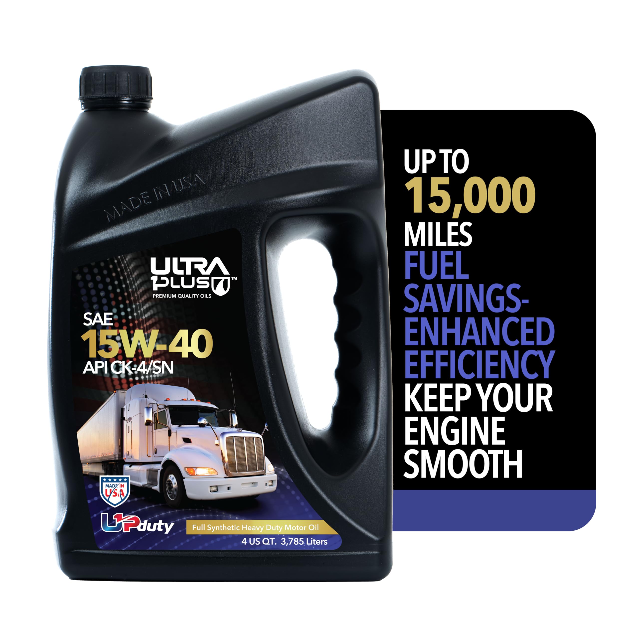 Mua ULTRA 1PLUS SAE 15W-40 Full Synthetic Heavy-Duty Diesel Engine Oil ...