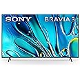Amazon.com: Sony 75-Inch Class 4K Ultra HD BRAVIA 3 LED Smart TV with Google TV, Dolby Vision ...