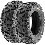 Amazon.com: Set of 2 SunF A033 Power.I AT 24x8-12 ATV UTV Off-Road ...