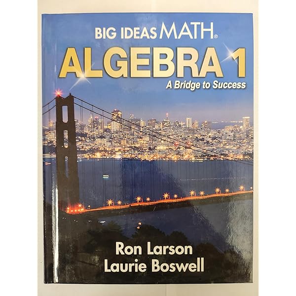 California Algebra 1 Book Cover
