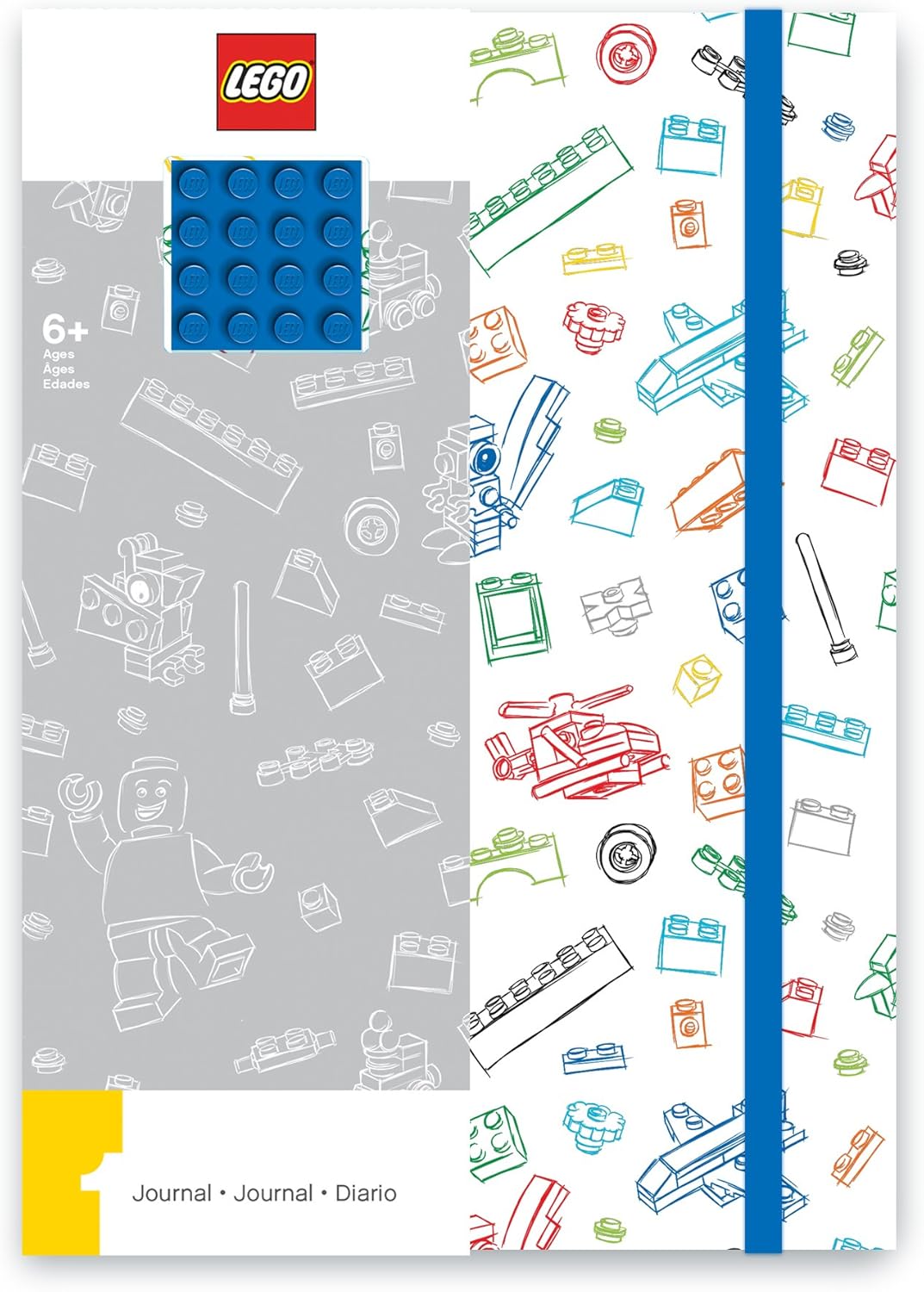 LEGO - Pasatiempos creativos - Papelería - Diario con Papel de ...