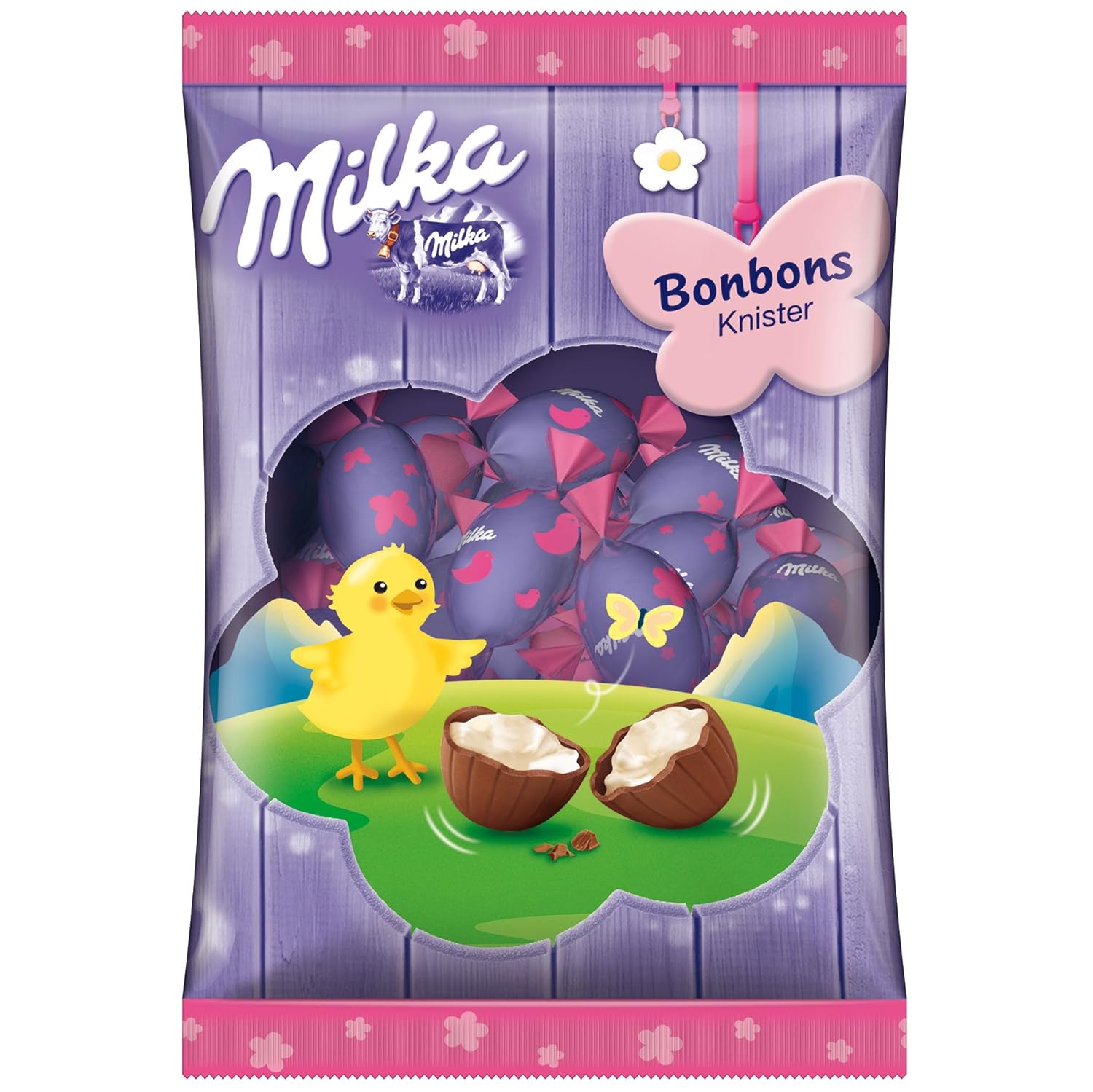 Milka - Bonbons Knister Schoko-Milchreme Bonbons mit Brausegranulat ...