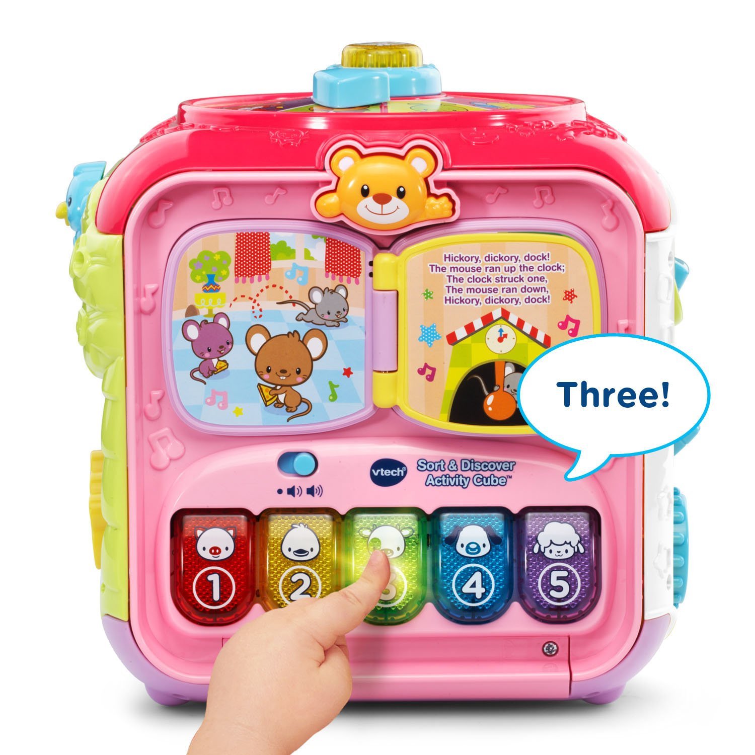 VTech Sort and Discover Activity Cube, Pink | eBay