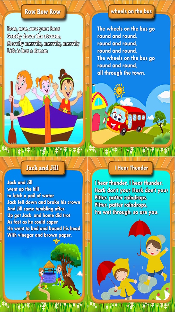 Amazon.com: Cute Nursery Rhymes For Kids: Appstore for Android