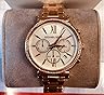 Michael Kors Damen Chronograph Quarz Uhr mit Edelstahl Armband MK6576 ...