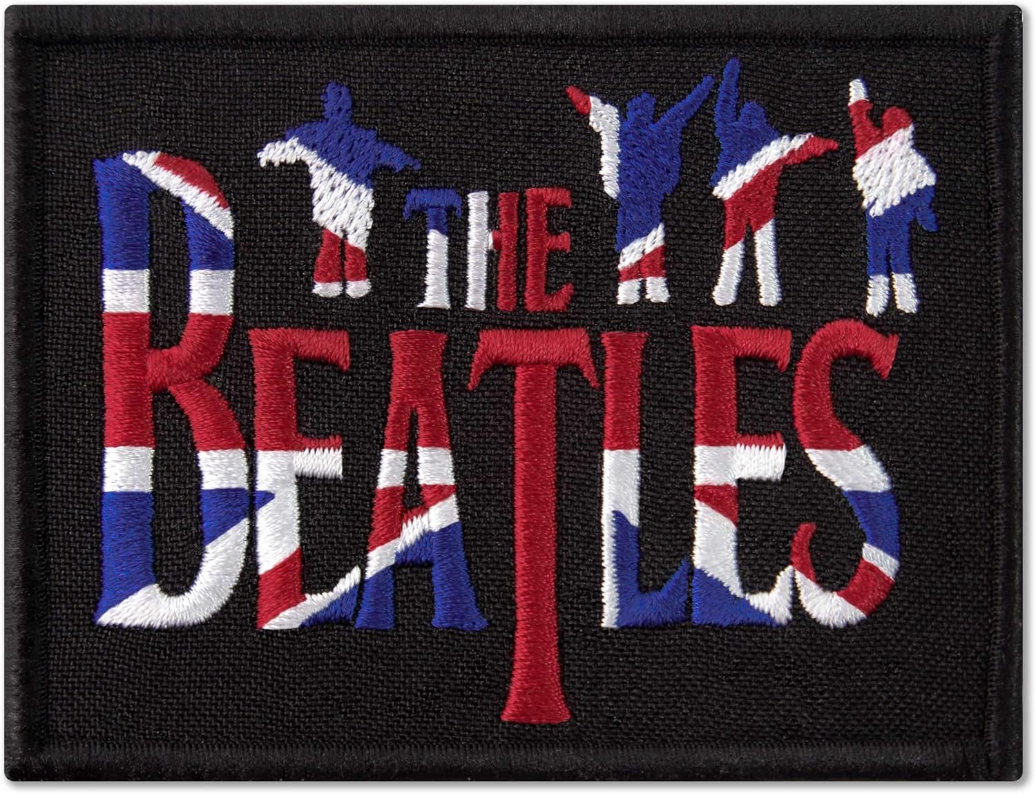 Amazon.com: The Beatles United Kingdom Flag Music Rock Band Embroidered ...