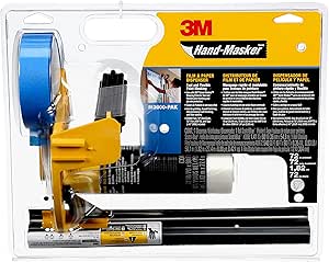 3M Hand-Masker Pre-Loaded Film & Paper Dispenser and Masking Film Tape ...