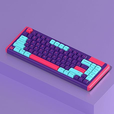 Mua DUSTSILVER D84 Wireless 75% Cyberpunk Mechanical Keyboard with RGB ...