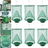 Amazon.com : Ranch Fly Trap with Bait Tray Outdoor Hanging Reusable ...