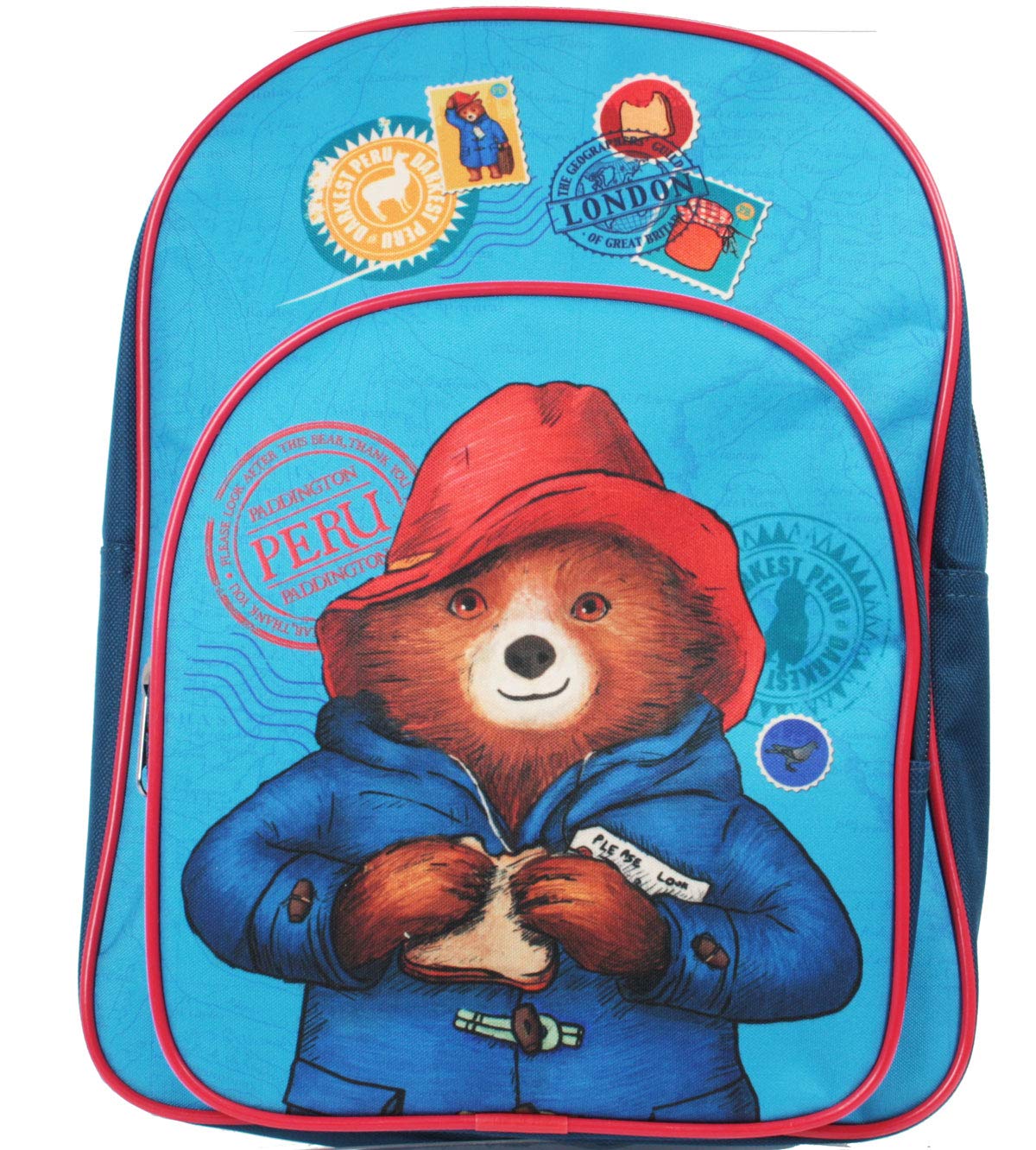 Paddington Bear Children's Backpack, 31 cm, Red: Amazon.co.uk: Luggage