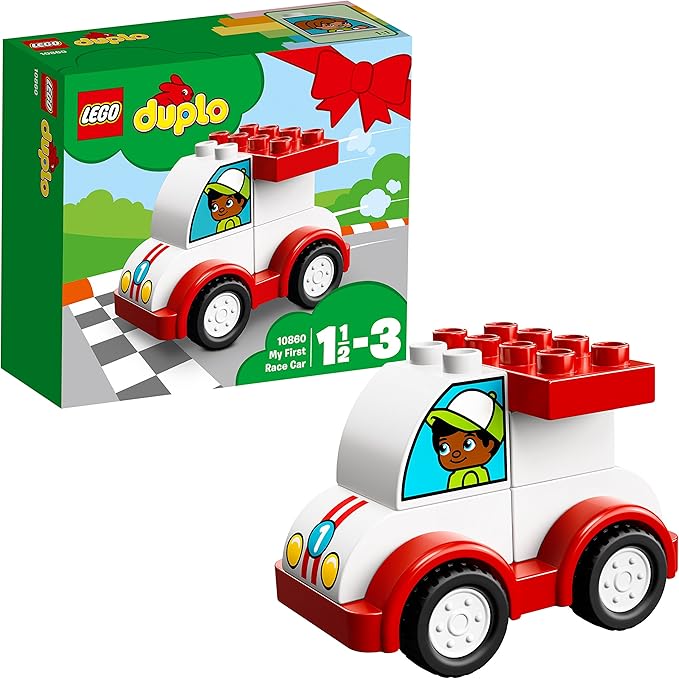 LEGO DUPLO - Ma première voiture de course - 10860 - Jeu de ...