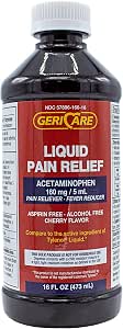 Amazon.com: 16 Oz bottle Acetaminophen Cherry Flavored Liquid : Health ...