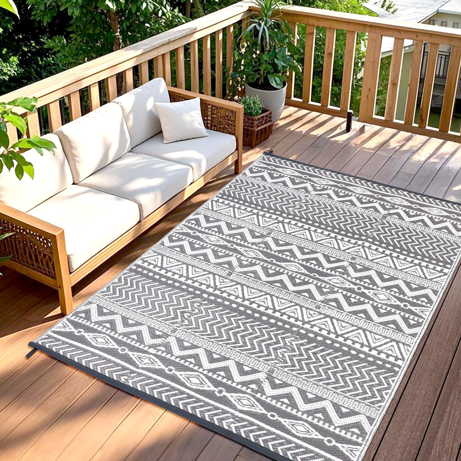 Outdoor Rug 4x6 Waterproof