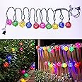 TIGOMOOV Tiki Nautical Lights String Plug in, 10 LED Buoy String Lights ...