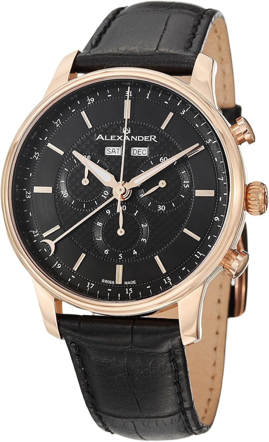 Alexander Hombres del Reloj A101 – 04: Amazon.es: Relojes