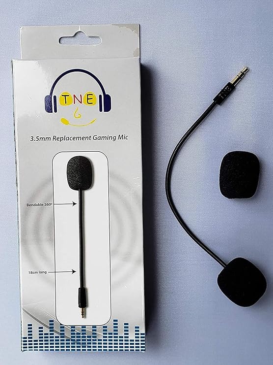 Amazon.com: 3.5mm Replacement Game Mic TNE Microphone Boom for Turtle ...
