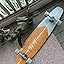 Amazon.com : Ten Toes Board Emporium Zed Bamboo Longboard Skateboard ...