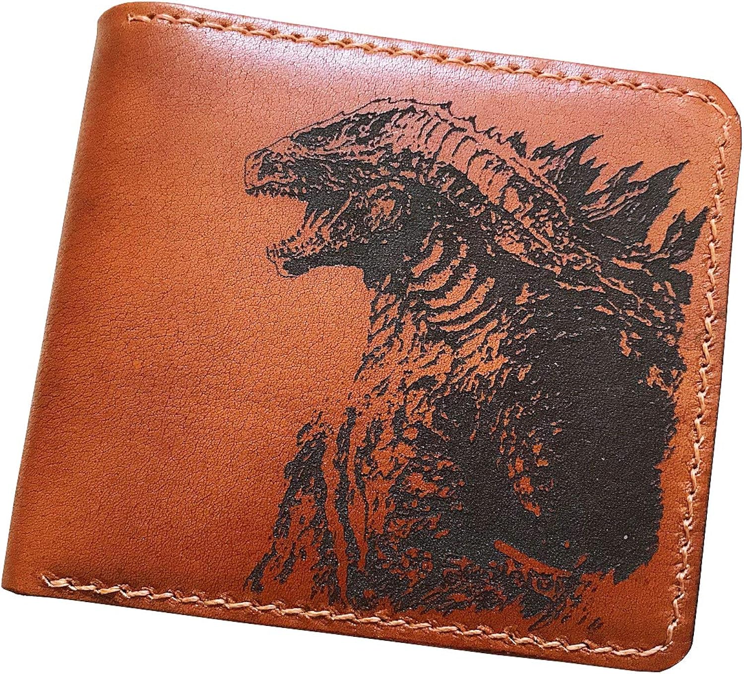 Amazon.com: Unik4art - Godzilla King monster leather handmade men ...