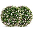 Amazon.com - Goplus 17.5 Inch Topiary Balls Artificial Outdoor Set of 2 ...