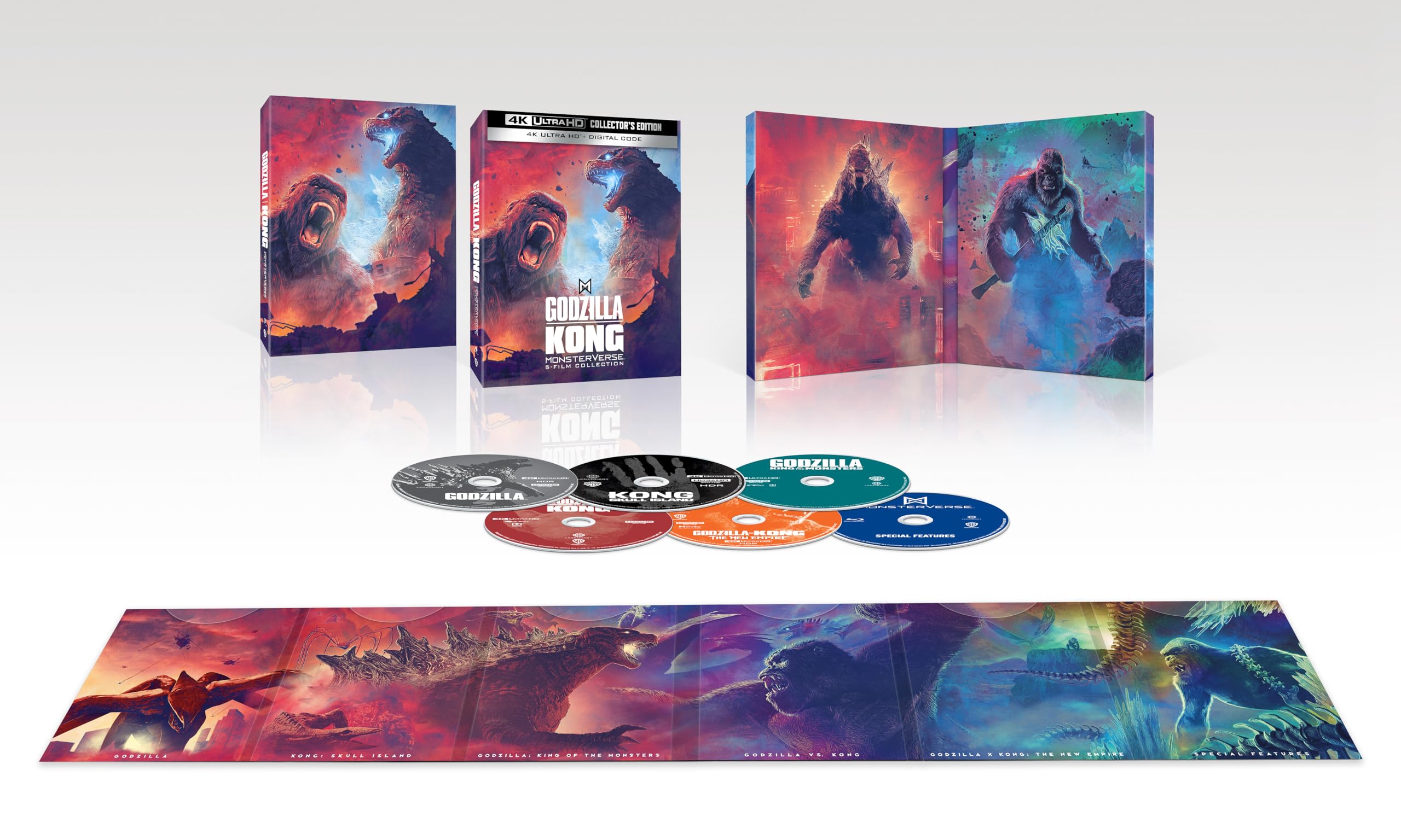 Mua Godzilla/Kong Monsterverse 5-Film Collector's Edition (4K Ultra HD ...