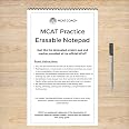 MCAT Practice Erasable Notepad With Correct Pen: 9780578944180: Amazon ...