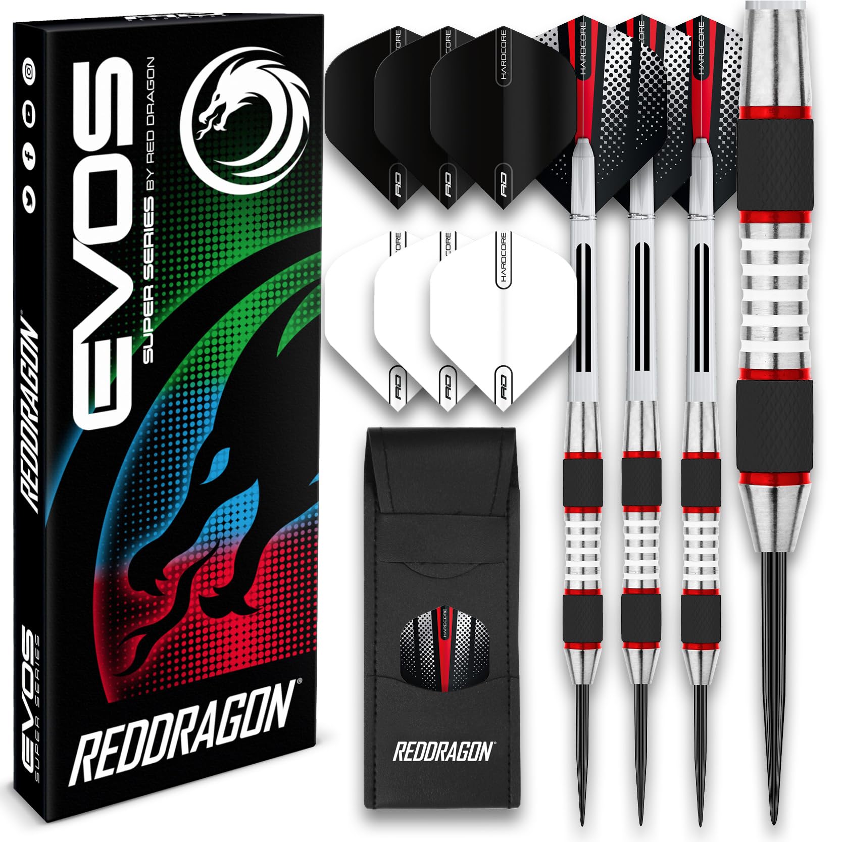 Mua RED DRAGON Evo Series Tungsten Darts Set with Flights, Shafts ...