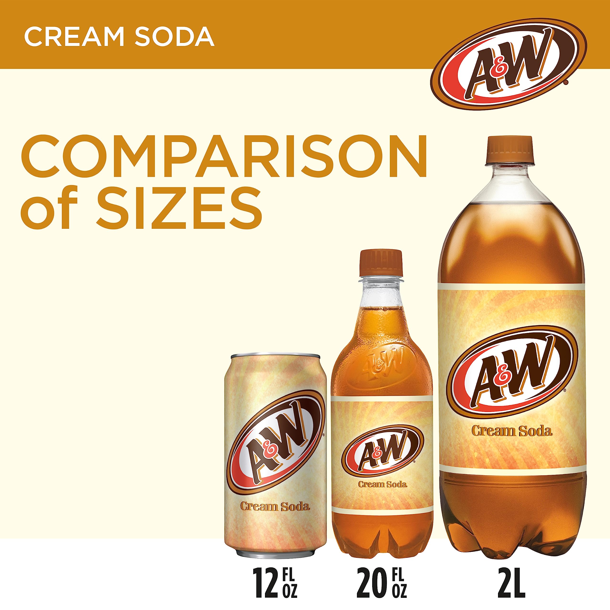 Mua A&W Cream Soda, 12 fl oz cans, 12 pack trên Amazon Mỹ chính hãng ...