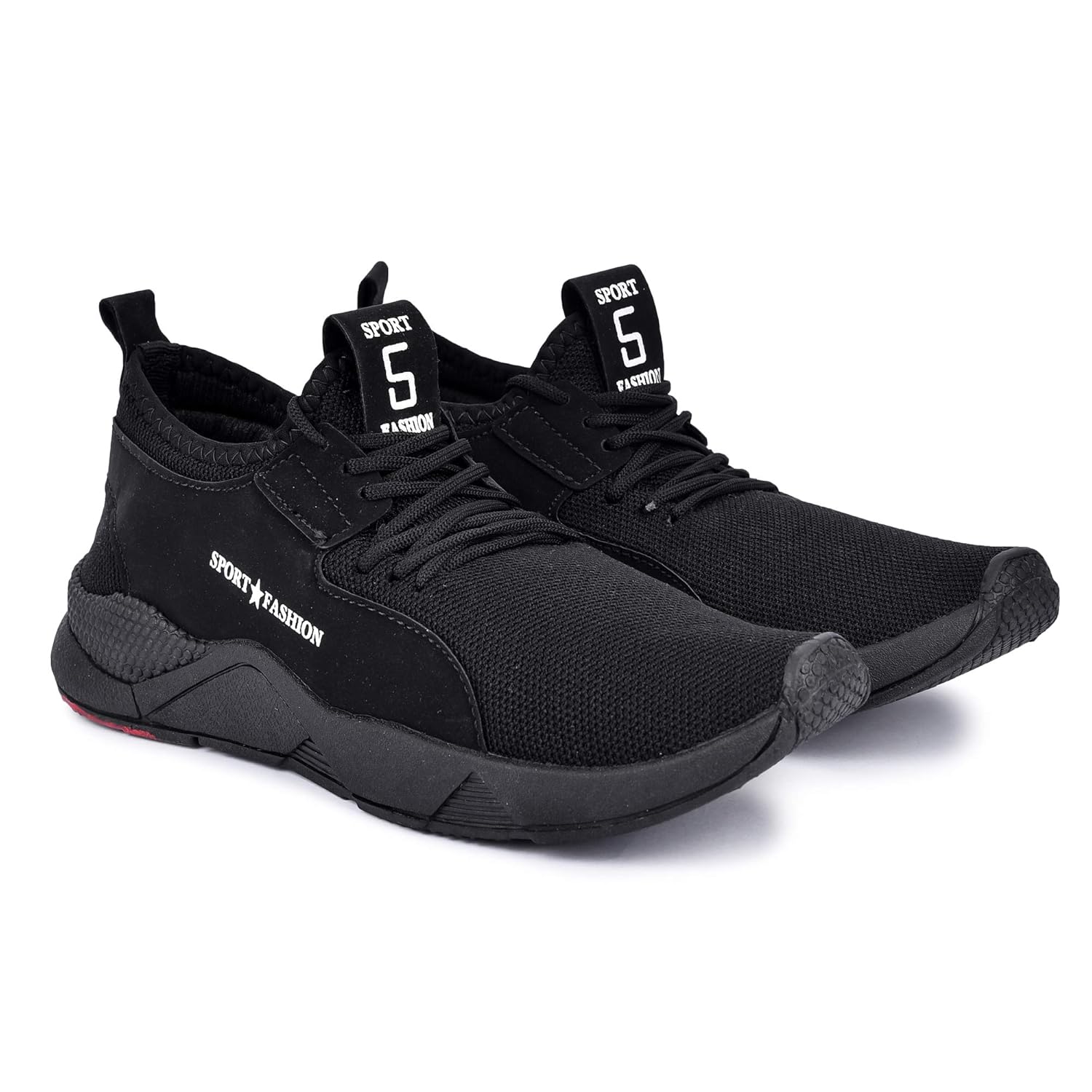 Buy SEGASTAR FOOTGEAR Gallery Black Comfortable Sport Sneaker Shoes for ...