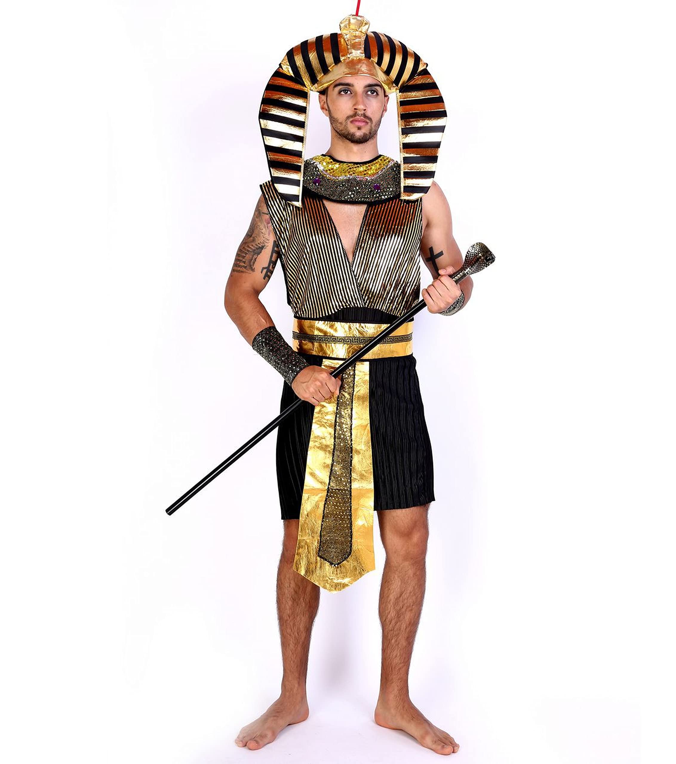 Mua Pharaoh Cosplay Ancient Egypt King Cleopatra Queen Greek Goddess ...