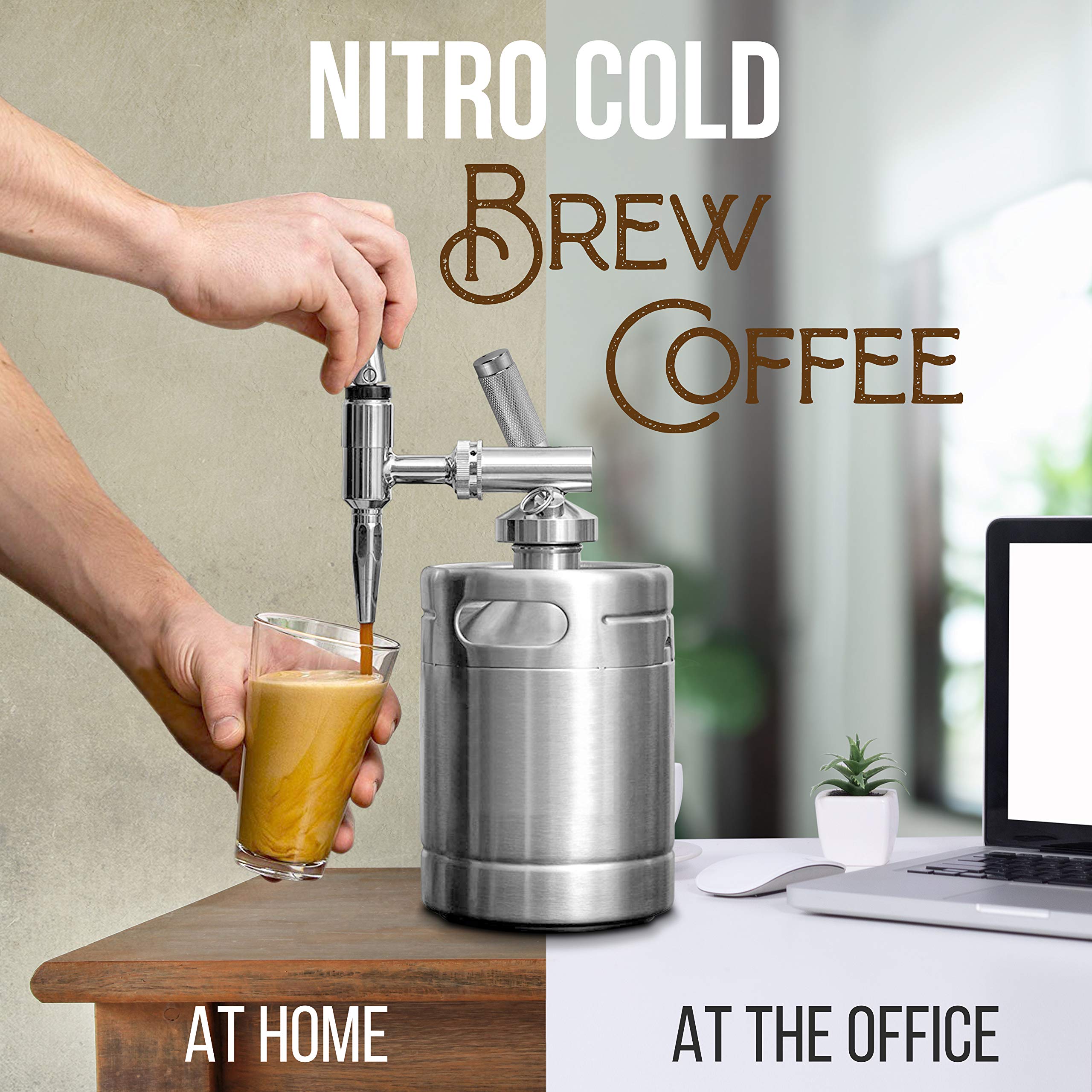 Mua NutriChef Nitro Cold Brew Coffee Maker - Home Brew Coffee Keg ...