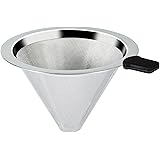 Amazon.com: Pour Over Coffee Dripper Slow Drip Paperless Coffee Filter ...