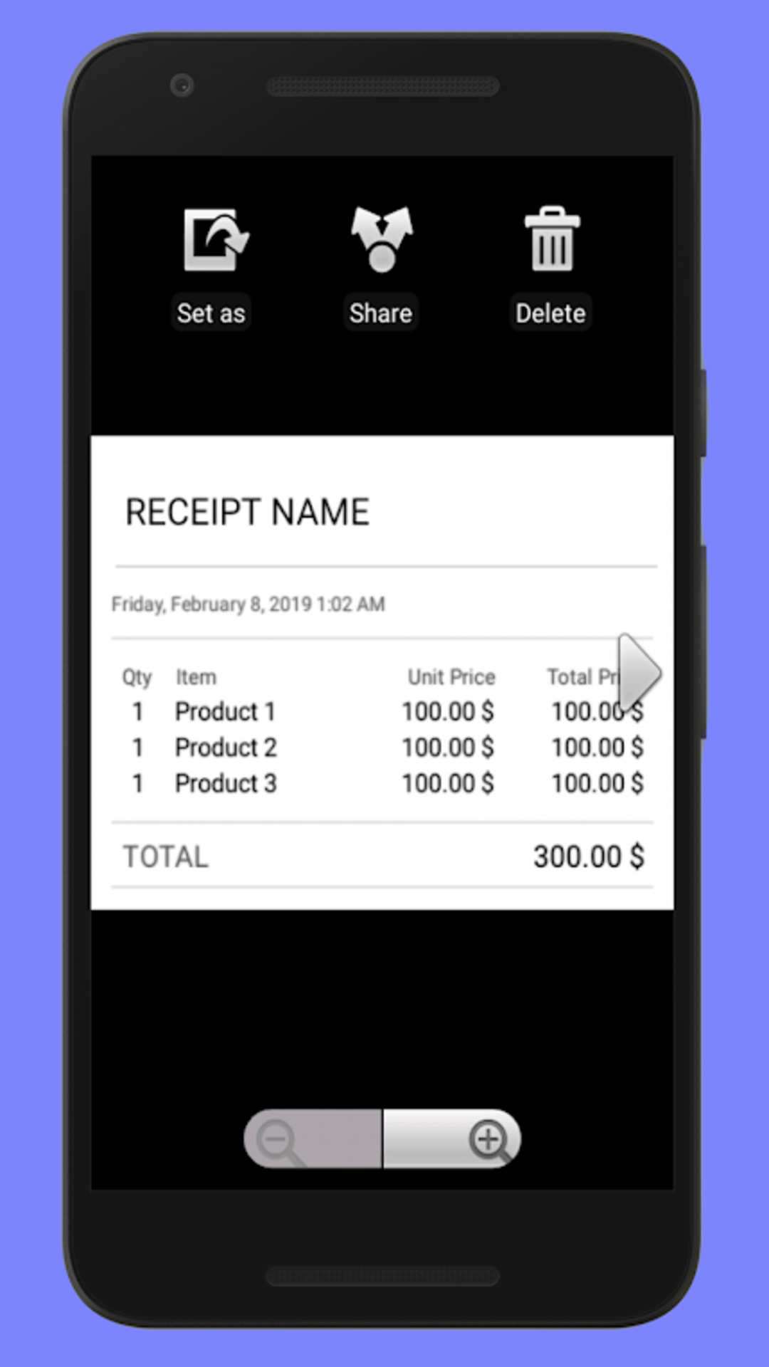 Receipt Generator Amazon ca Apps For Android