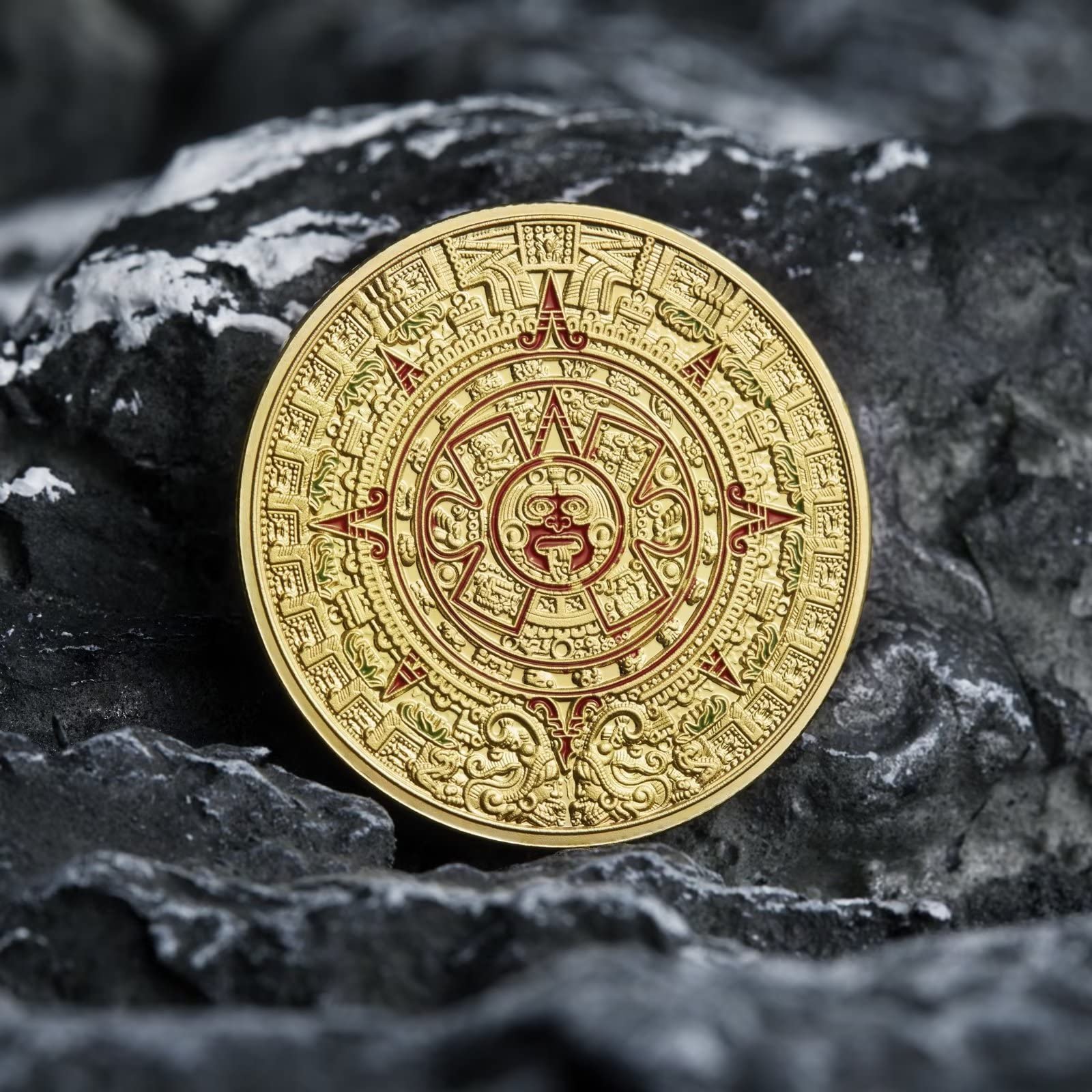 Mua PiaoHao Mayan Aztec Calendar Art Prophecy Culture Challenge Coin ...