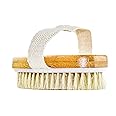 GranNaturals Hand Size Dry Body Brush - Skin and Face - Improve Blood ...