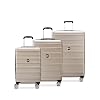 DELSEY PARIS Margot Hardside 3-Piece Set, Expandable Luggage with 4 ...