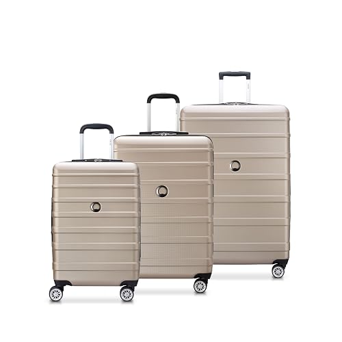 DELSEY PARIS Margot Hardside 3-Piece Set, Expandable Luggage with 4 ...