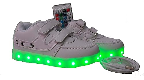 LED Shoes with Remote Control White - 8.5 UK: Amazon.in: Shoes & Handbags