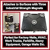 The OmniShelf Portable Workstation, Magnetic Toolbox, Laptop Stand w ...