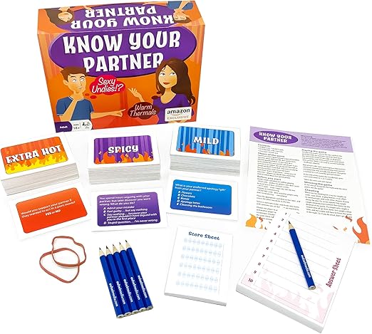 Amazon.com: Outset Media Know Your Partner Game (Amazon Exclusive ...