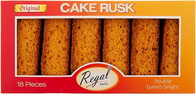Regal Original Cake Rusk 18pcs - Healthy Snacks Rusk Biscuits | Source ...