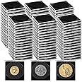 Amazon.com : Fansunta 160 Pcs Adjustable Acrylic Coin Collection Cases ...