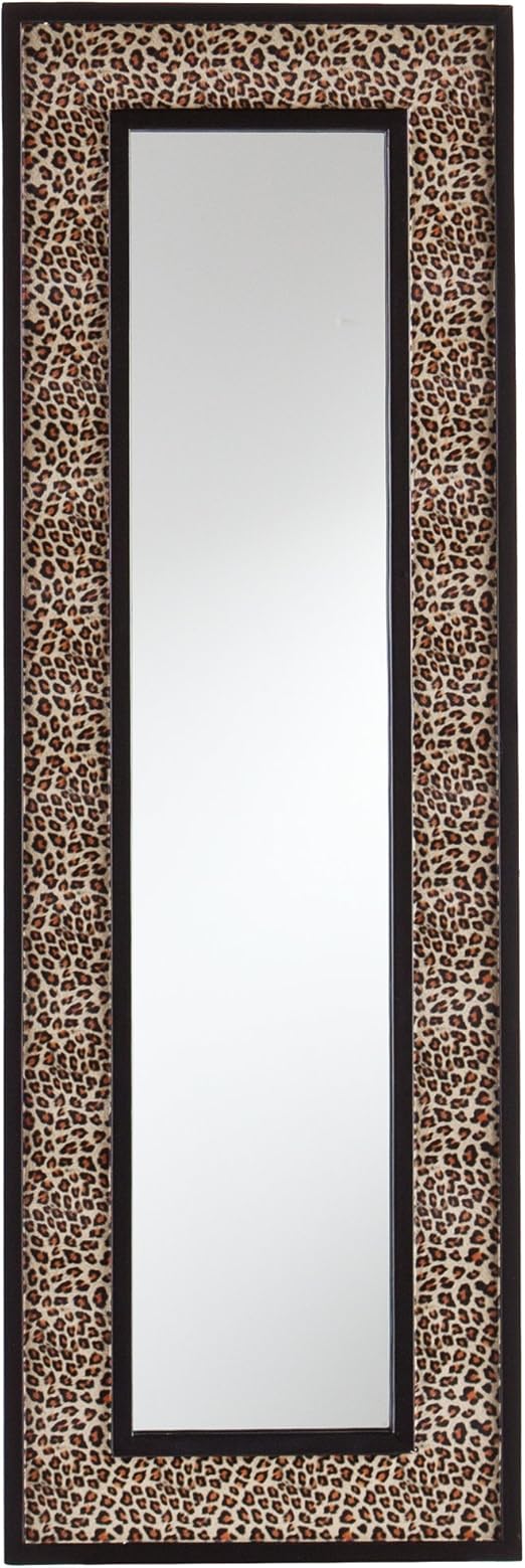 Amazon.com: SEI Decorative Wall Art Mirror - Leopard Print - Hangs ...