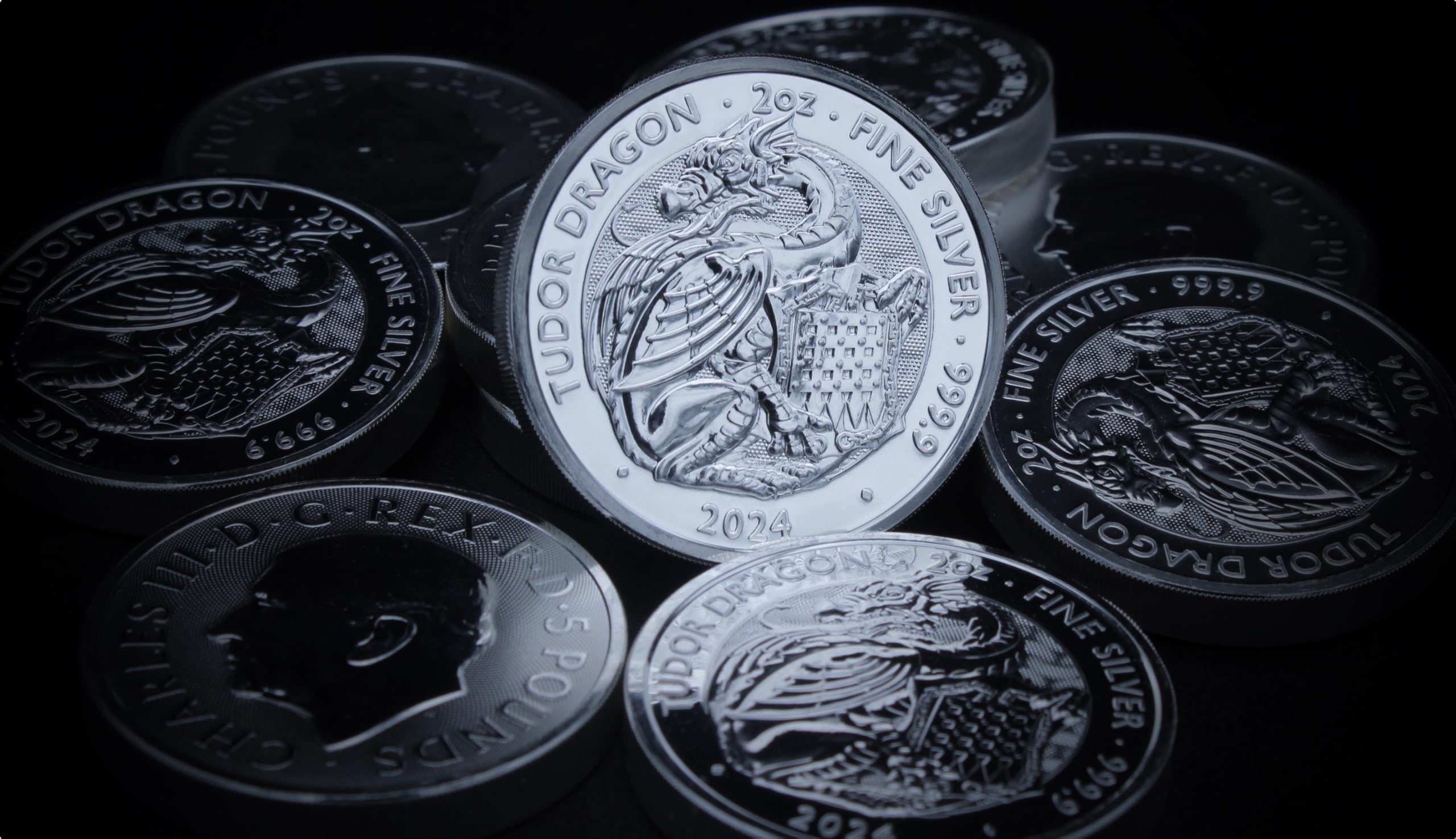 Mua 2024 2 oz British Silver Royal Tudor Beasts - Tudor Dragon Coin ...