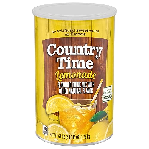 Country Time Lemonade Naturally Flavored with other natural flavor ...