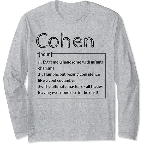 Cohen Name Design