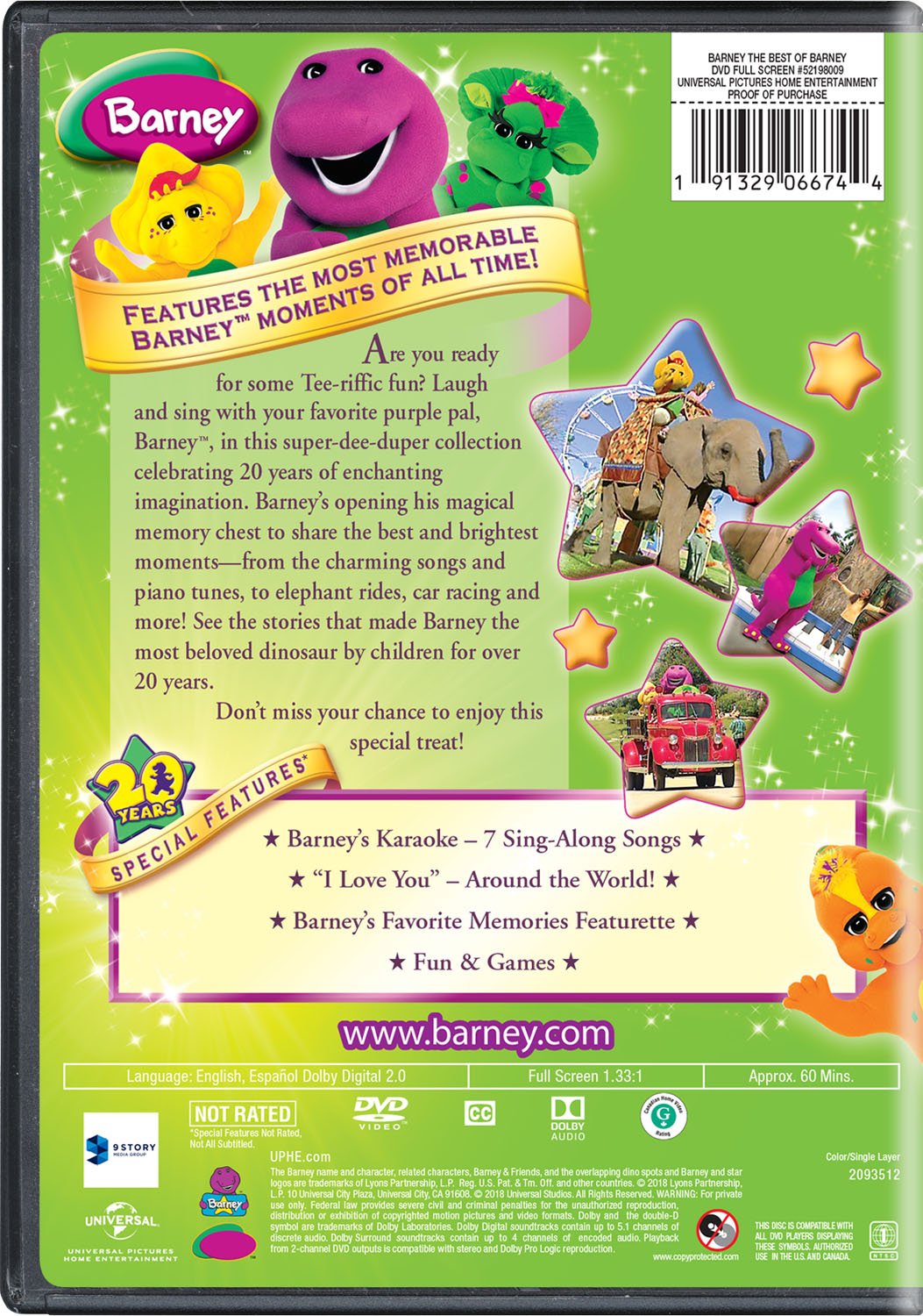 Mua Barney: The Best of Barney [DVD] trên Amazon Mỹ chính hãng 2024 | Fado