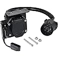 Amazon.com: Oyviny Multi-Tow Vehicle-Side 7-Way Blade and 4-Way Flat Trailer Connector Wiring ...