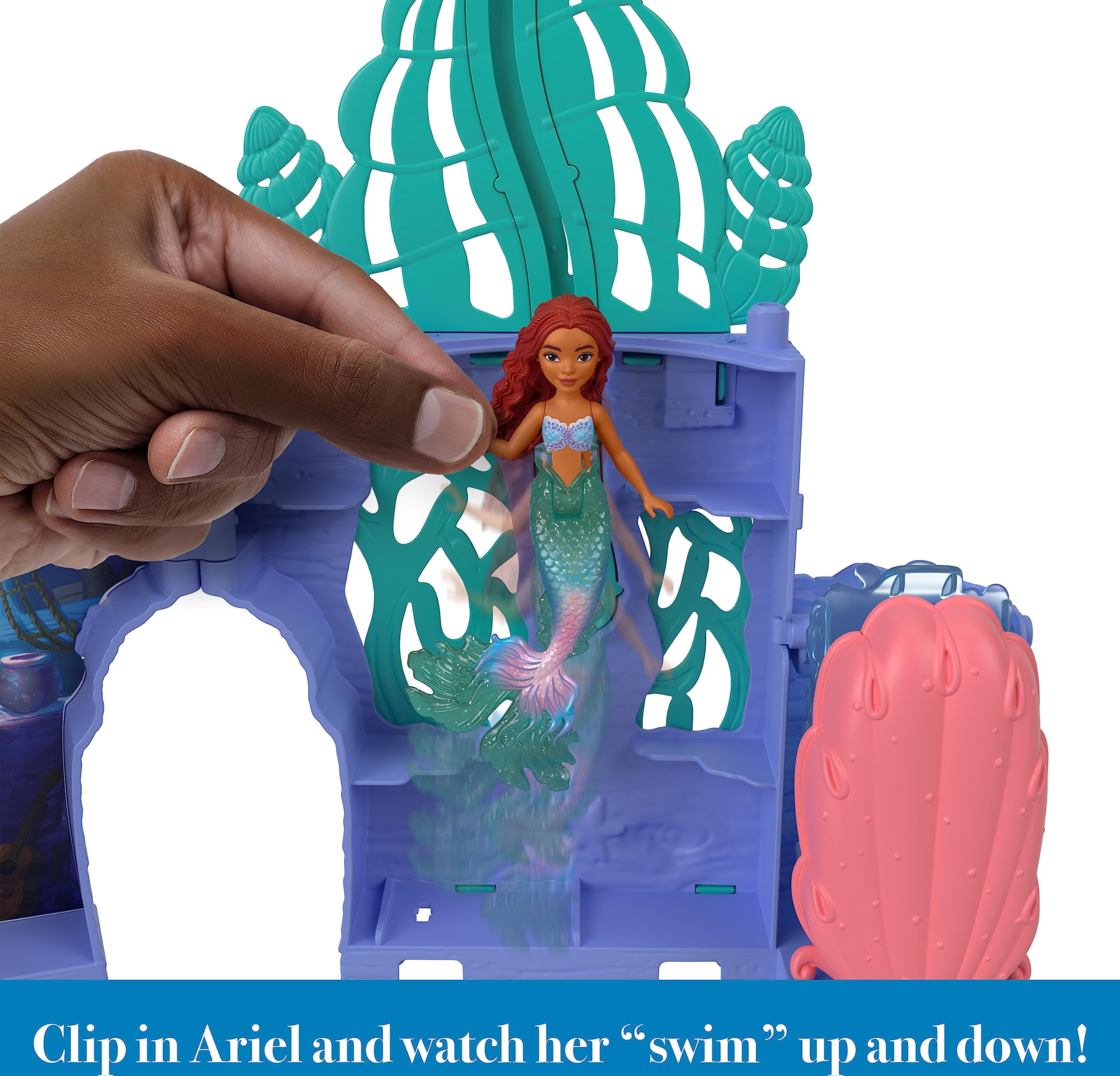 Mua Mattel Disney the Little Mermaid Storytime Stackers Ariel's Grotto ...