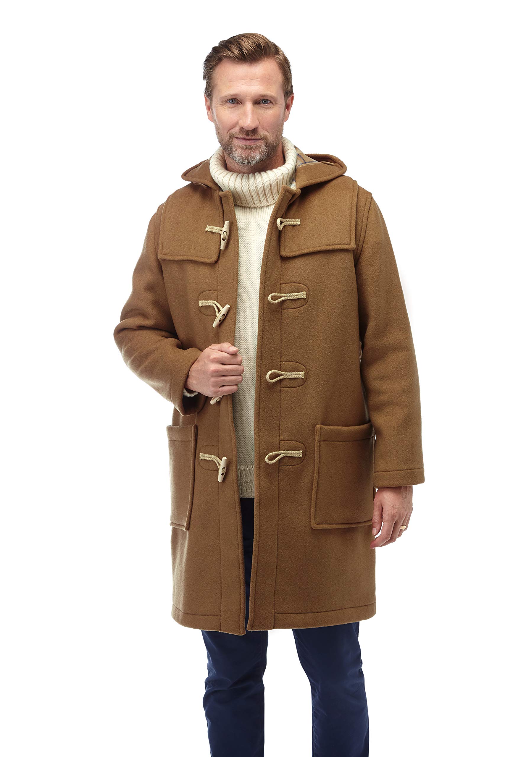 Mua Montgomery Original Mens Wooden Toggles Duffle Coat trên Amazon Mỹ ...