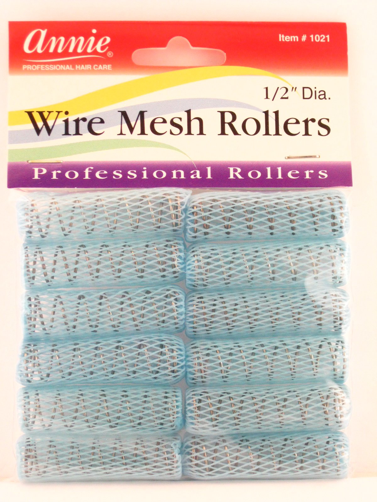 Amazon.com : Annie Wire Mesh Rollers #1022, 12 Count Yellow Small 11/16 ...